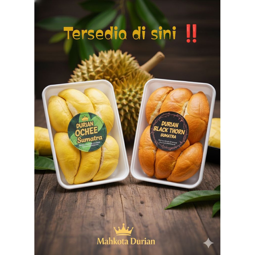Jual DURIAN BLACK TORN/DURIAN OCHEE/SUMATRA.DURIAN SULTAN | Shopee ...