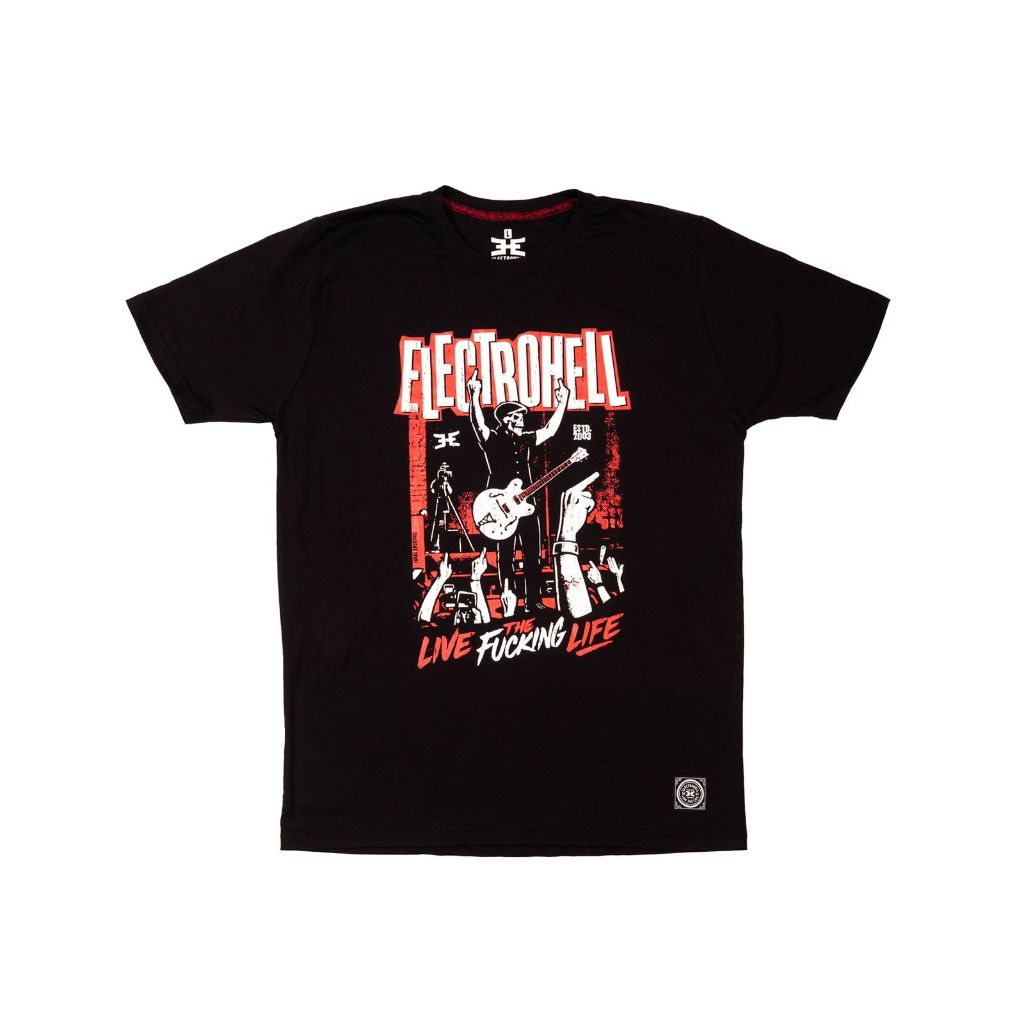Jual ELECTROHELL | KAOS | MTSR LTFL BK | Shopee Indonesia