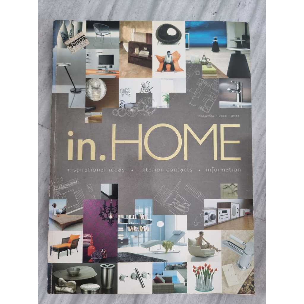 Jual MAJALAH DESIGN INTERIOR - IN HOME MALAYSIA EDISI 2008 - MAJALAH ...