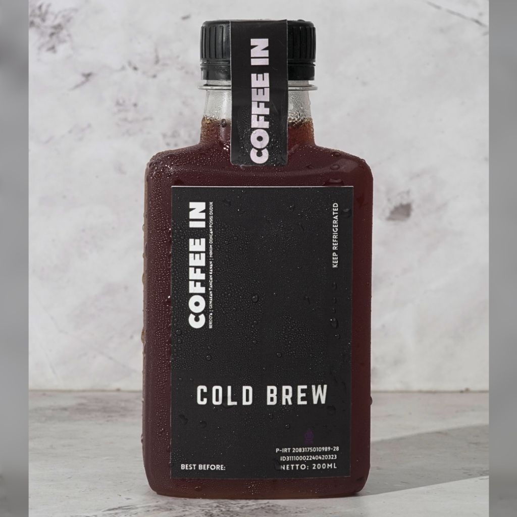 Jual COFFEEIN Coldbrew Arabika 200ml Cold Brew | Shopee Indonesia