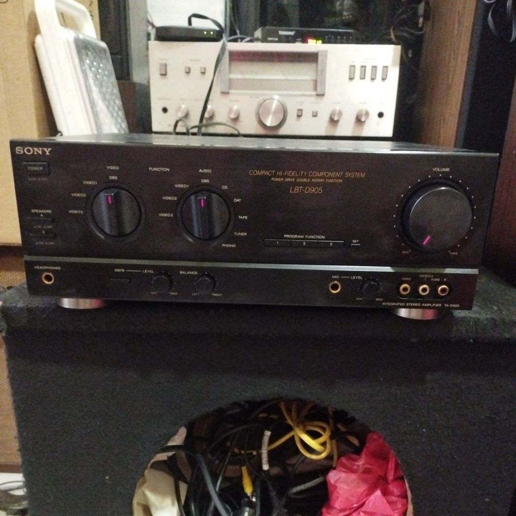 Jual ampli amplifier Sony ta-d905 lbt-d905 full original Made in japan ...