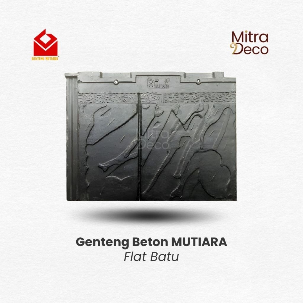 Jual MUTIARA Genteng Beton FLAT BATU | Shopee Indonesia