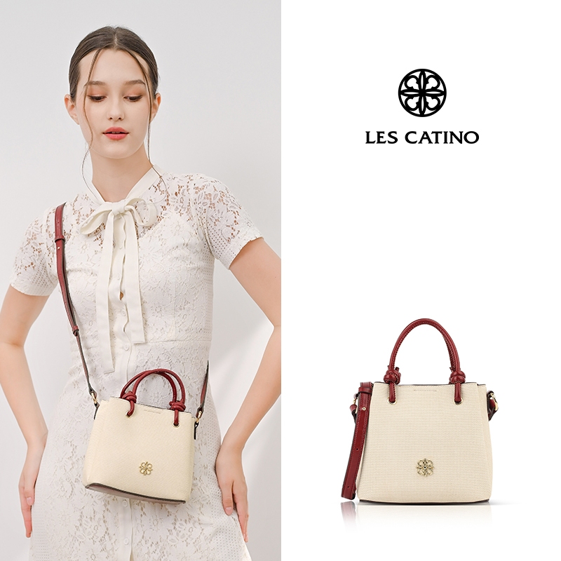 Jual Tas Wanita Les Catino Cintya Pique Satchel | Shopee Indonesia