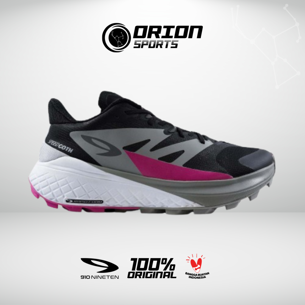 Jual SEPATU TRAIL RUNNING 910 YUZA SPEEDGOTH - HITAM/BIRU MUDA/MERAH ...