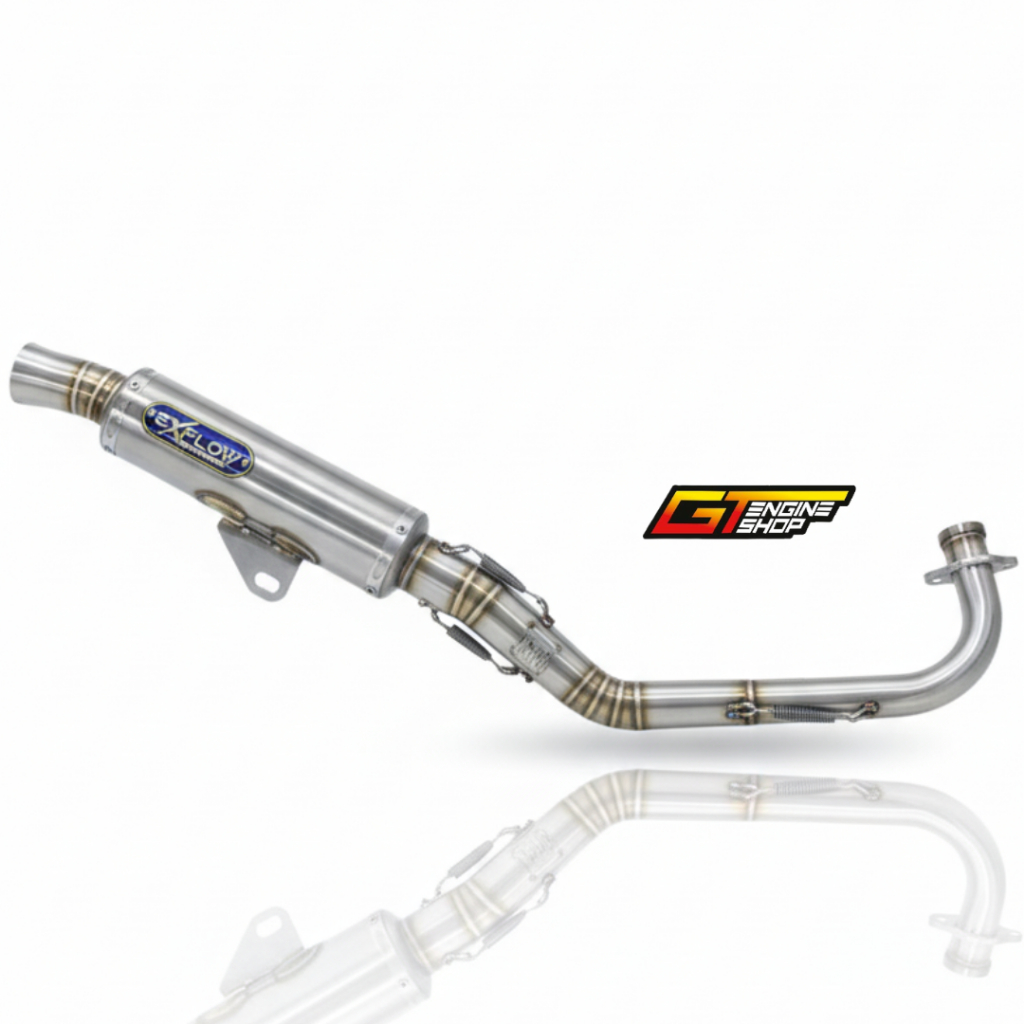 Jual EXFLOW PRO EXHAUST NMAX OLD NMAX NEW 180CC-200CC 200CC UP INLET 45 ...