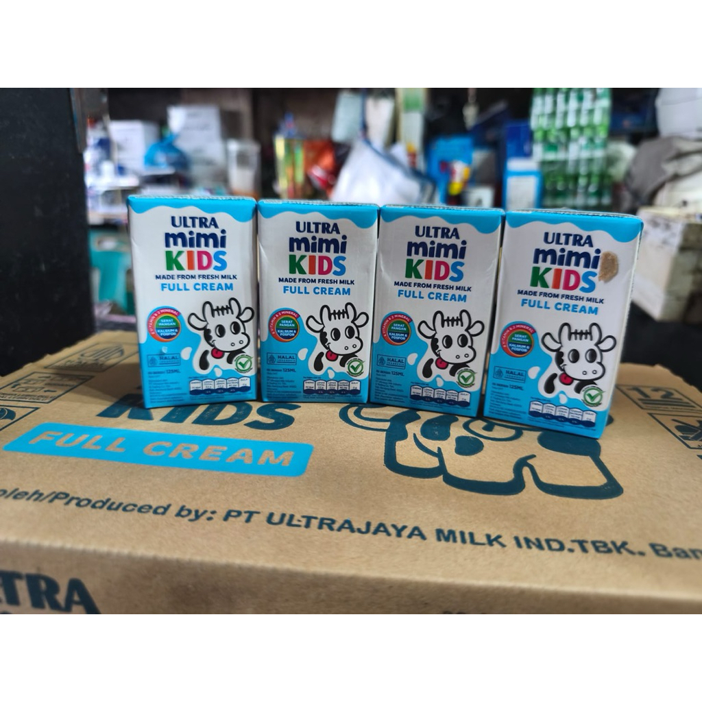 Jual Susu Ultra mimi kids 125ml @ 40pcs/ 1 Dus | Shopee Indonesia