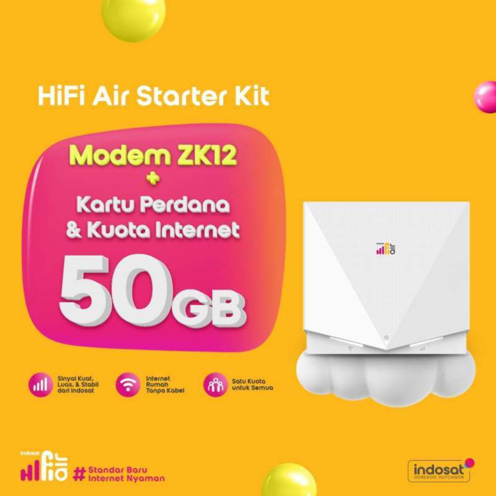 Jual modem router indosat hifi hkm 0127-zte k12-advan v1 pro 4G cat 4 ...