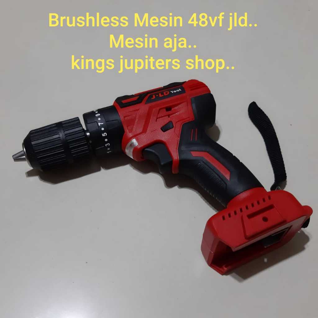Jual MESIN / BATRE / CHARGER AJA merk JLD 4810PS CORDLESS BOR 13MM ...