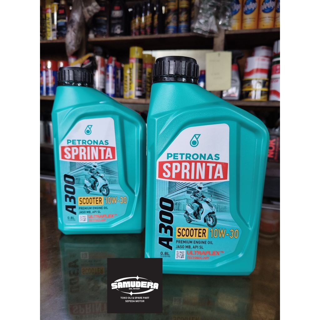 Jual Oli Petronas Sprinta A300 Scooter 10W-30 0.8L | Shopee Indonesia