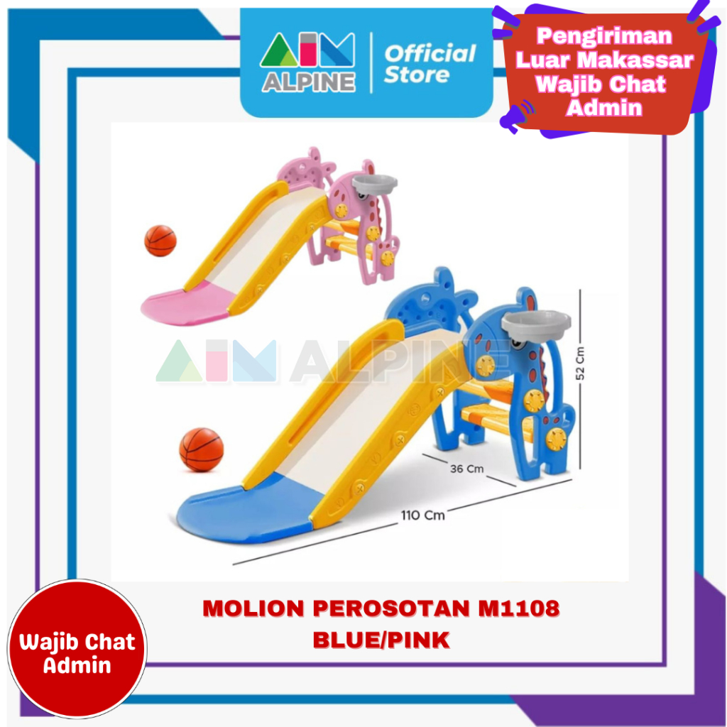 Jual MOLION PEROSOTAN M1108 BLUE/PINK MAINAN PEROSOTAN ANAK MODEL ...