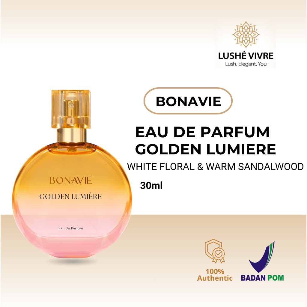 Jual Lushe | Bonavie Eau De Parfum - Golden Lumiere 30ml Parfum Wangi ...
