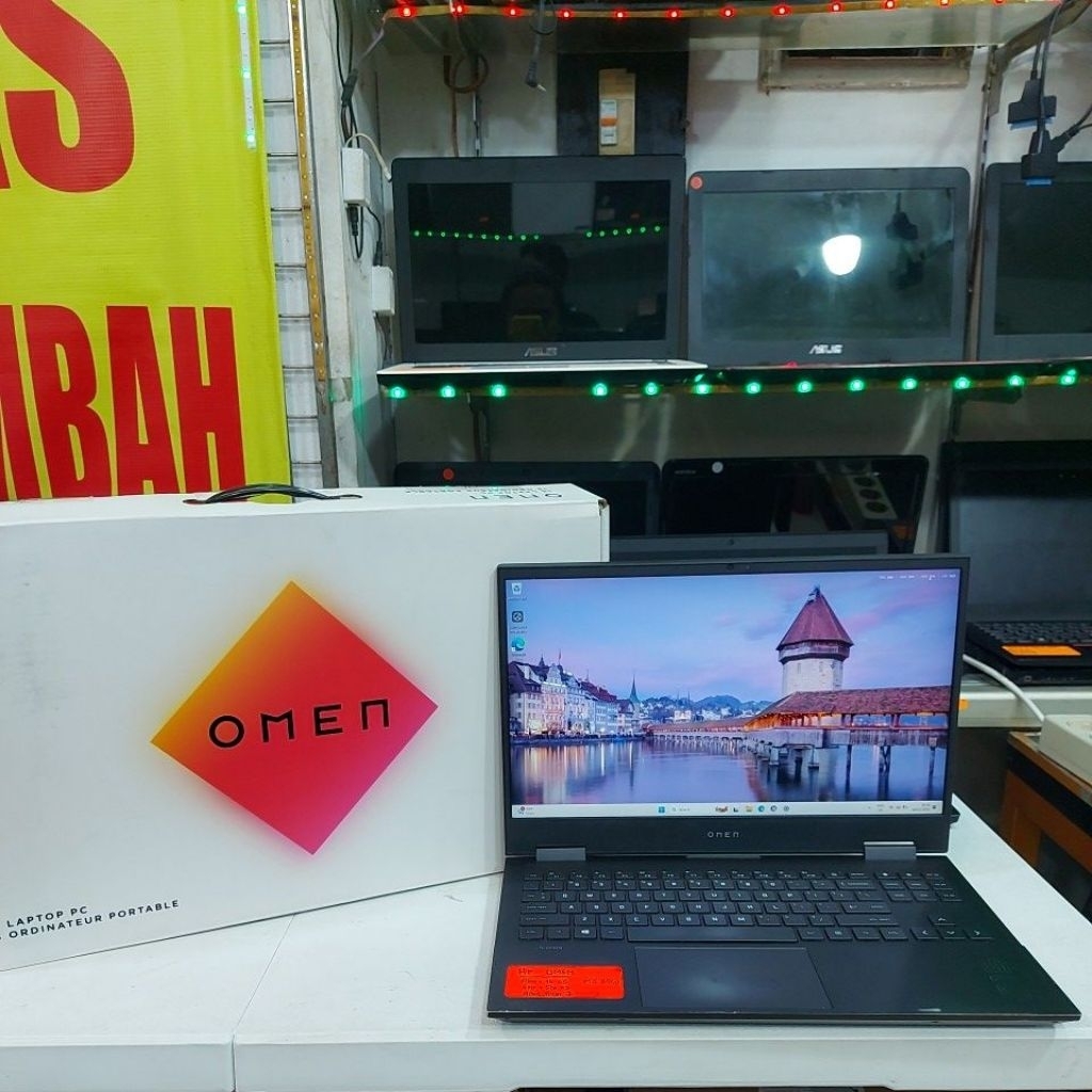 Jual Laptop HP Omen 15-en0013AX AMD Ryzen 7 4800H with Radeon Graphics ...