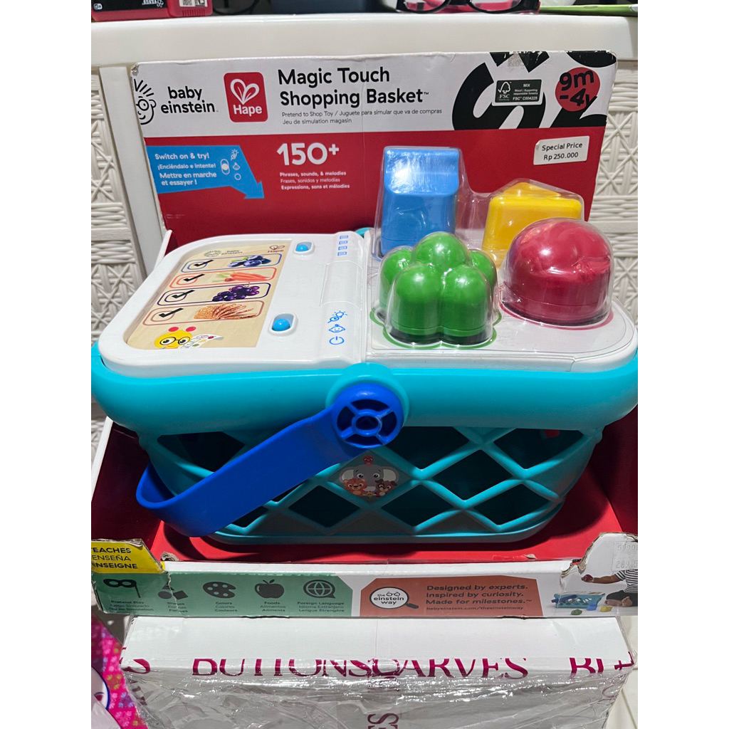 Jual Magic Touch Shopping Basket - Kidz Station Sale | Shopee Indonesia