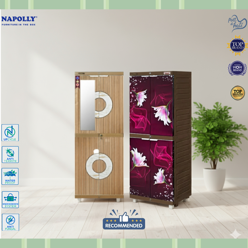 Jual Lemari Pakaian Minimalis ICAB by Napolly | Shopee Indonesia