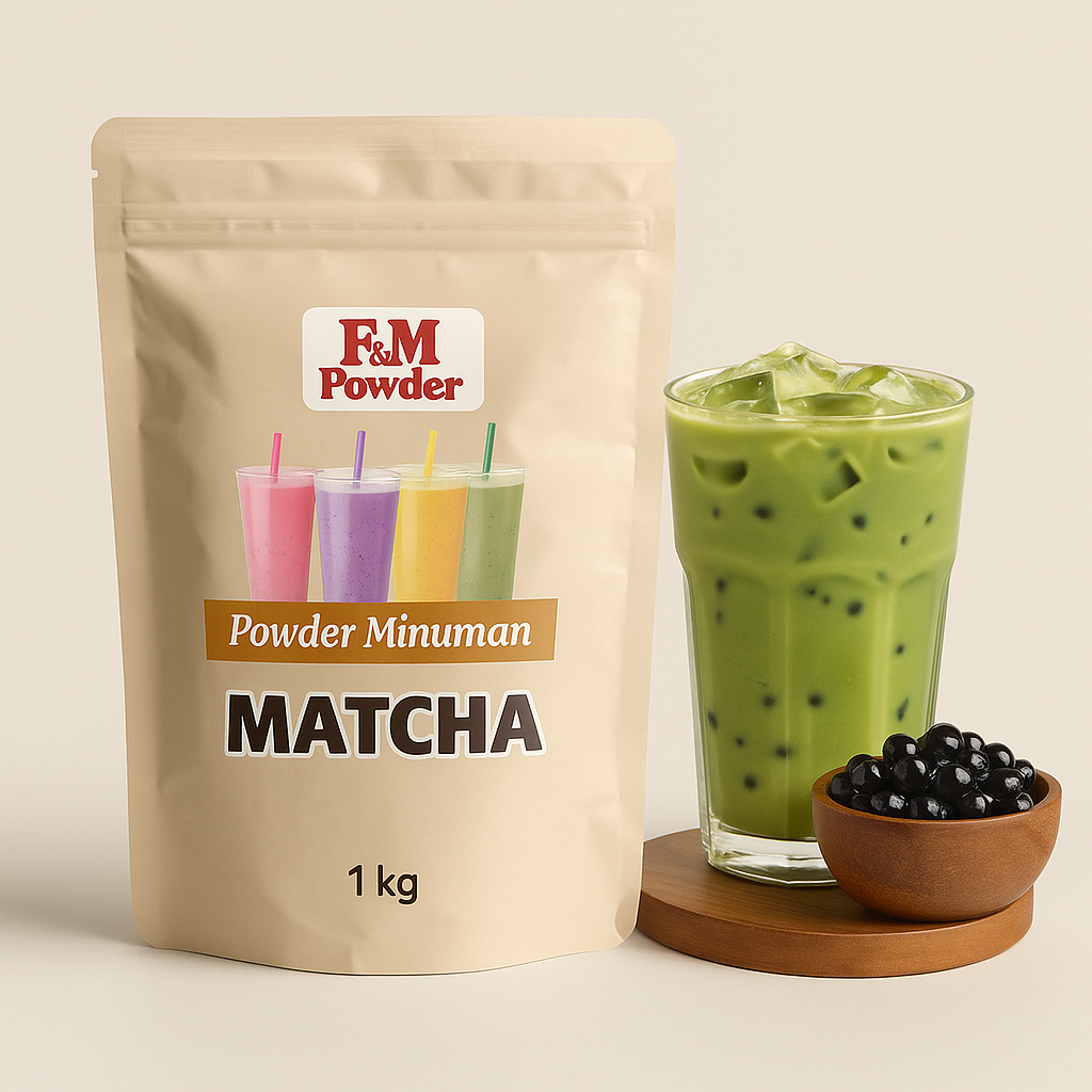 Jual MATCHA Premium 500 gr / 1 kg – Bubuk Minuman FM Powder – Untuk Es ...