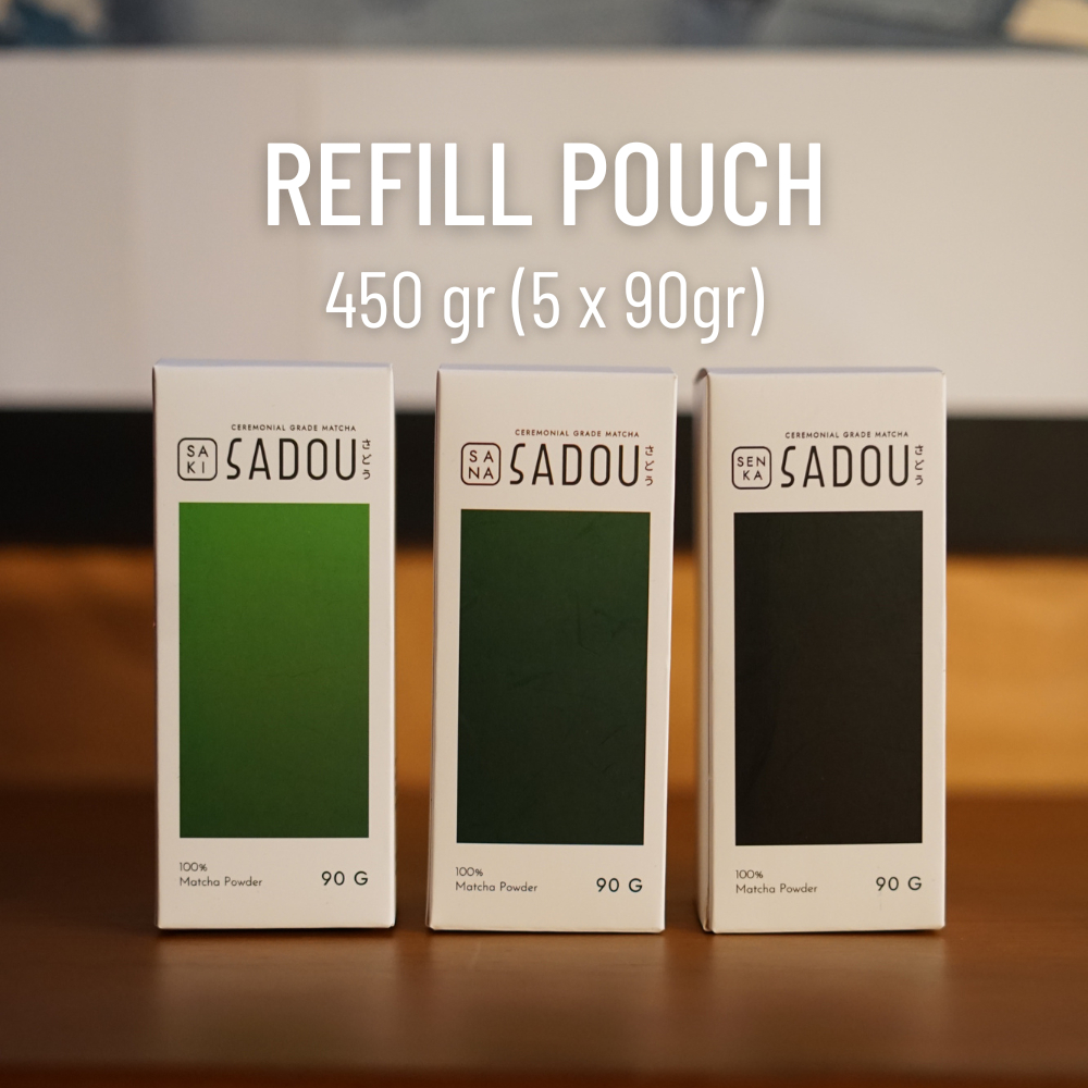 Jual Sadou Seicha Saki Sana Senka Refill Pouch Ceremonial Grade Matcha ...