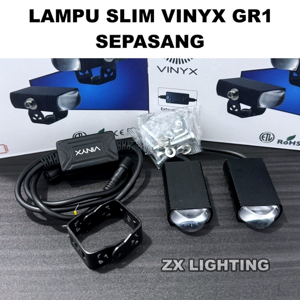 Jual Lampu Tembak Vinyx Slim GR1 D2 Mini Slim Driver External Sorot Led ...