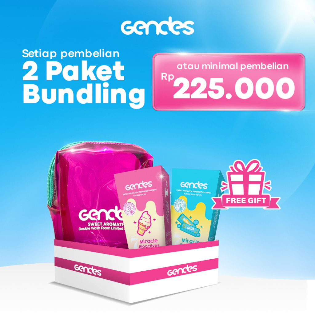 Jual Gendes Paket Promo Bundling Sweet Aromatic Feminine Care Spray 2 ...
