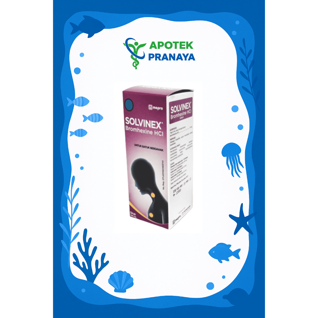 Jual SOLVINEX SIRUP OBAT BATUK BERDAHAK | Shopee Indonesia