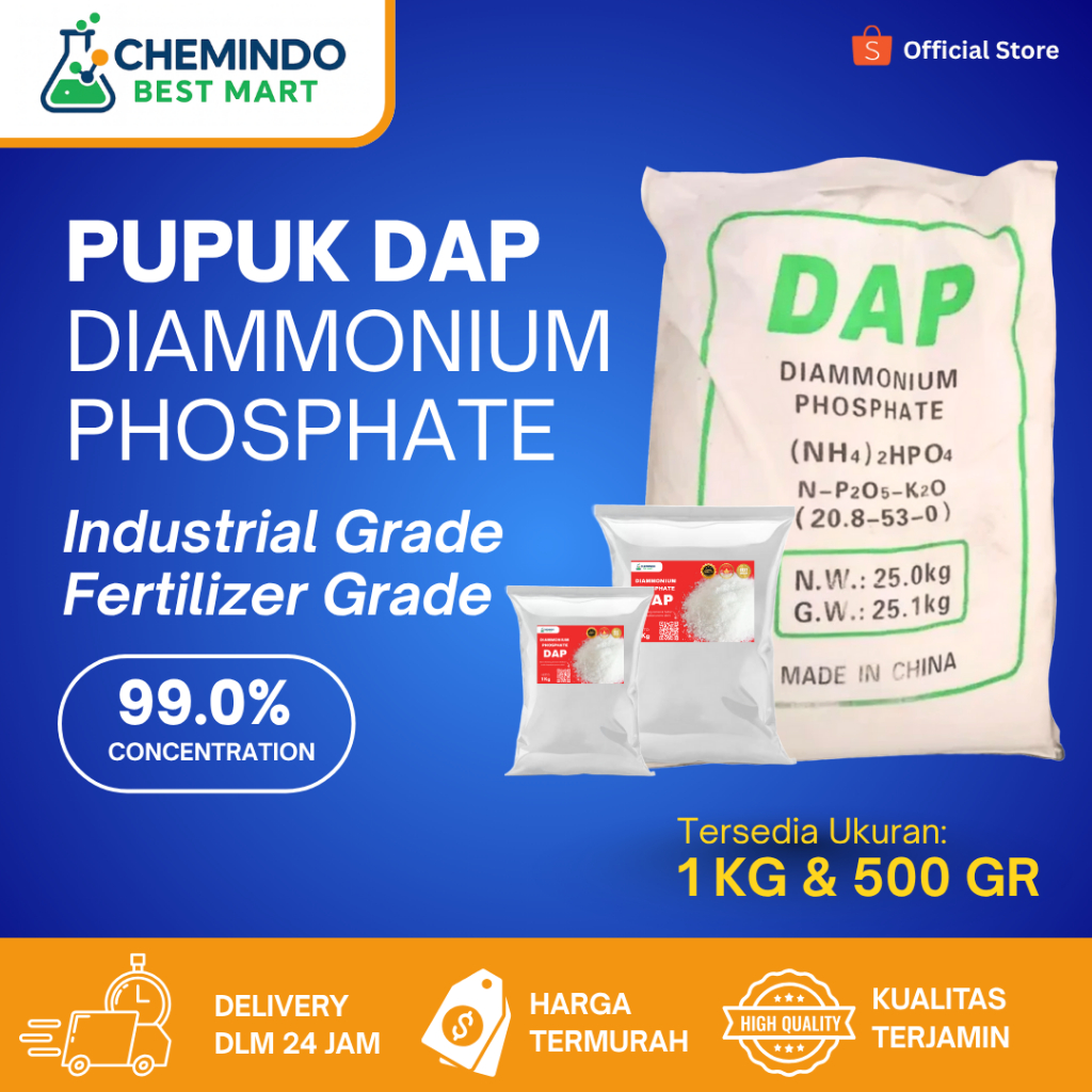 Jual Diammonium Phosphate DAP Fertilizer Grade Pupuk & Bahan Baku ...