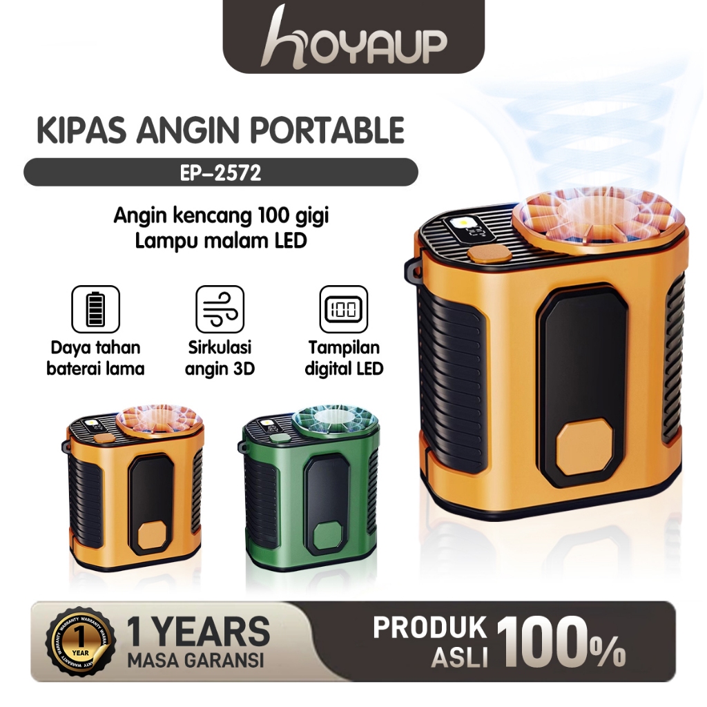 Jual HOYAUP Kipas Angin Pinggang Turbo Portable 3 in 1 Kipas Angin ...