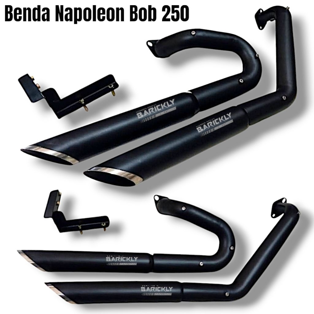 Jual Knalpot Keeway Benda Napoleon Bob 250 Custom Original Barickly ...