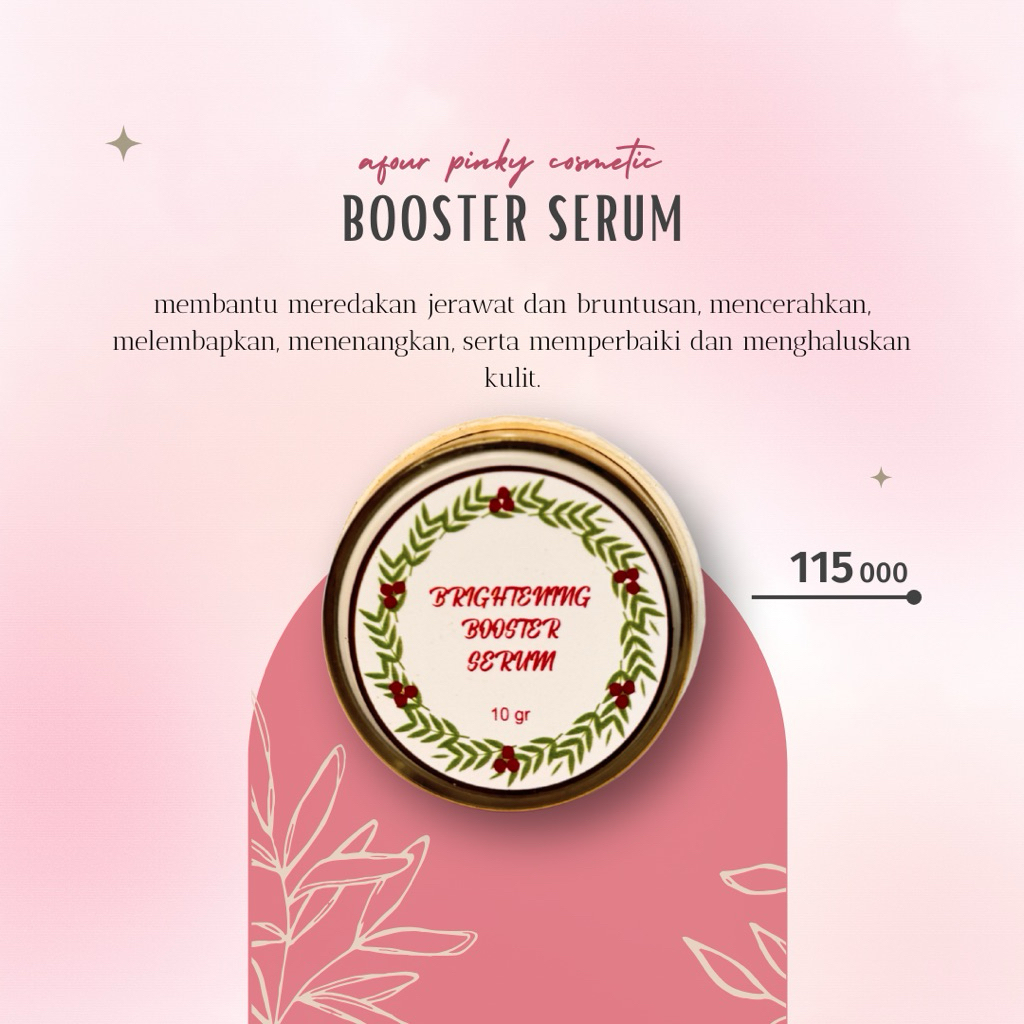 Jual BOOSTER SERUM AFOUPINKY | AFOURPINKY BEAUTY | Shopee Indonesia