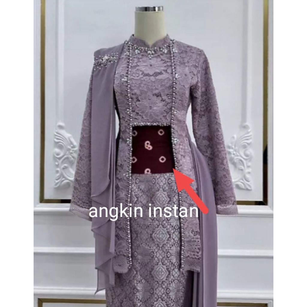 Jual angkin instan/ (penutup perut) setelan kebaya | Shopee Indonesia
