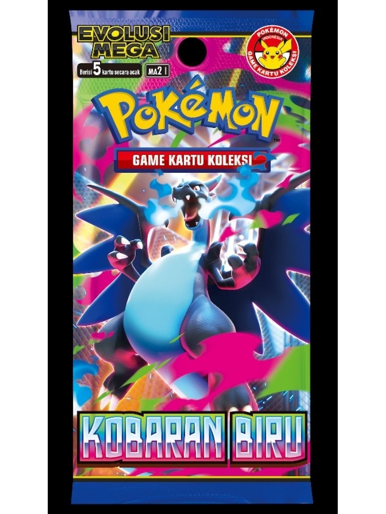 Jual [PRE-ORDER] Pokemon Mega Evolusi "Kobaran Biru" Booster Box MA2 ...