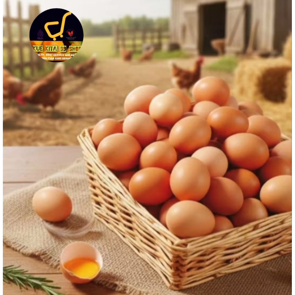Jual Telur Ayam Dalam Negeri Blambangan Fresh pilihan Grade A 1kg ONLY ...