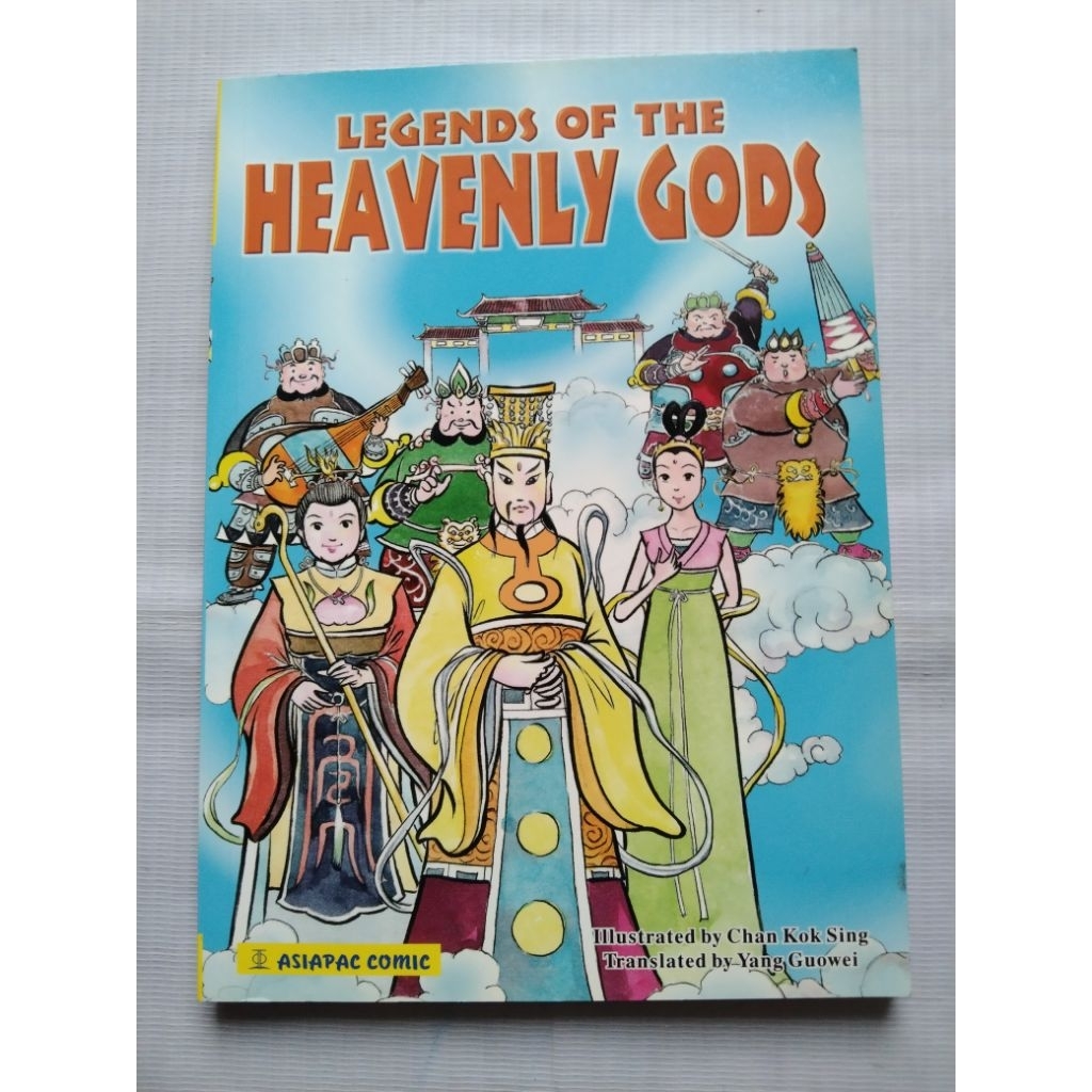Jual Komik impor Asiapac Comic LEGENDS OF THE HEAVENLY GODS by Chan Kok ...