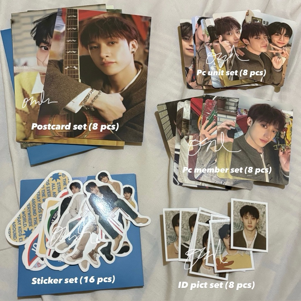 Jual OFFICIAL MERCH PHOTOCARD STRAY KIDS STAY HIDEOUT 4TH GEN SET ...