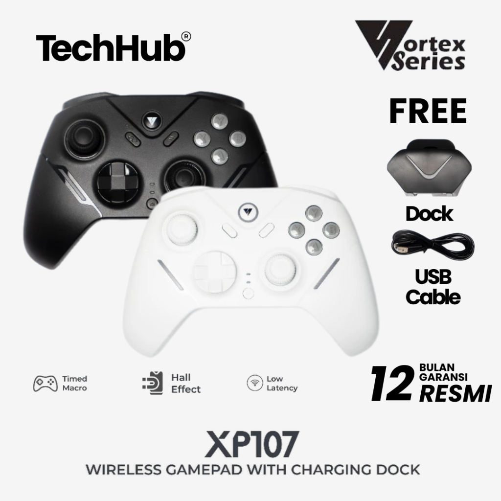 Jual VortexSeries XP107 Gamepad Wireless Controller 1000Hz Polling Rate ...