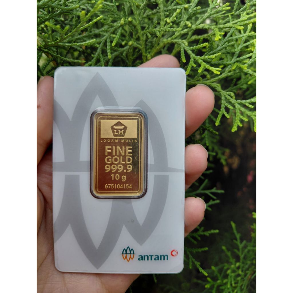 Jual EMAS ANTAM 10 GRAM CERTICARD ANTAM BUMN EMAS 10 GRAM | Shopee ...