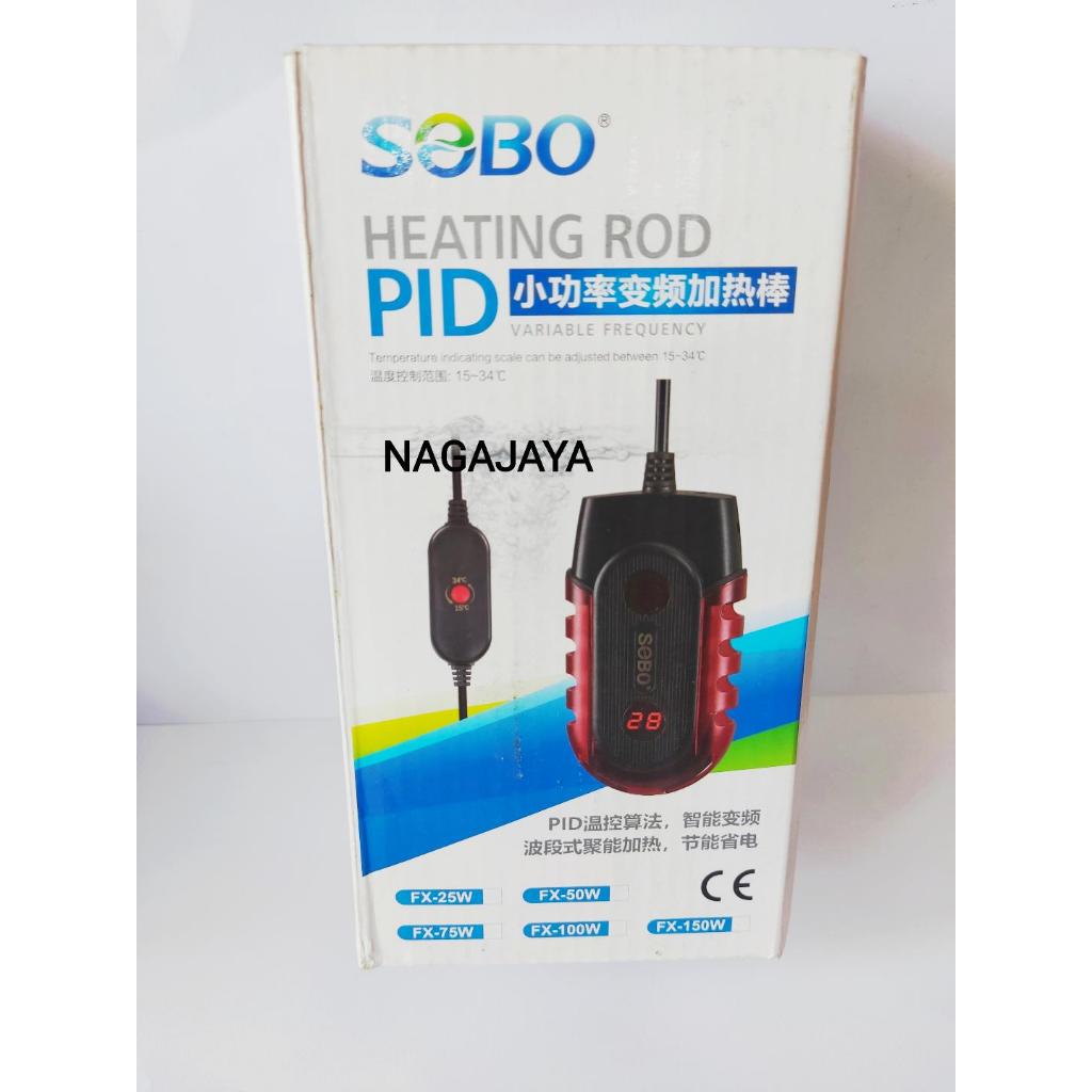 Jual Pemanas Sobo Heating Rod PID Water Heater FX 25W Digital Aquarium ...