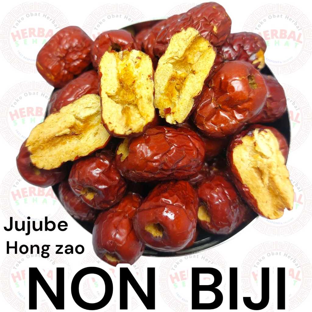 Jual Ang Co Non Biji 250-500-600g-1Kg - Kurma Merah Cina Red Dates ...