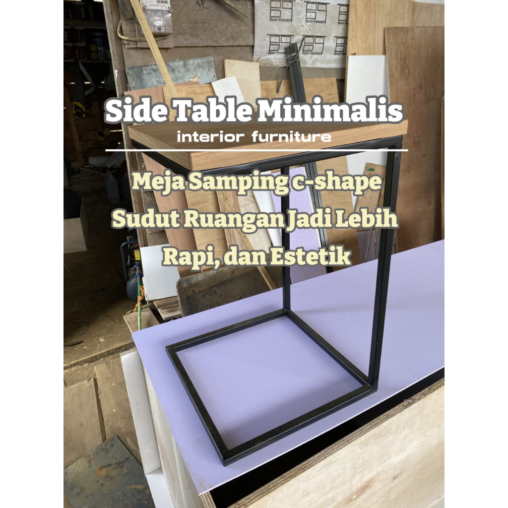 Jual MEJA POJOK/MEJA SUDUT MINIMALIS/MEJA SUDUT BISA DI SELIP/MEJA C ...