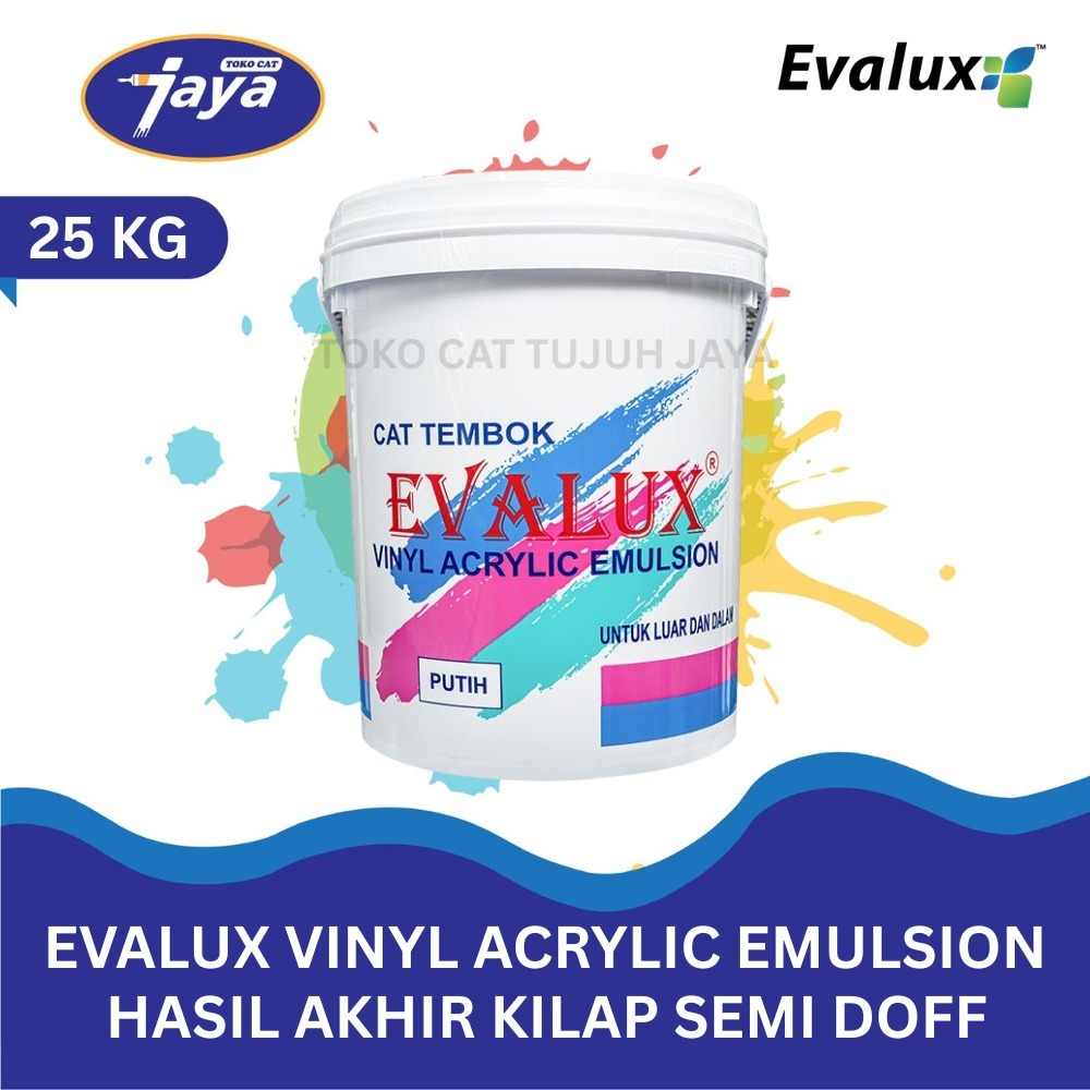 Jual Cat Tembok Evalux evaluk 25 kg 25kg 23Kg 23 Kg PAIL / Cat Air ...