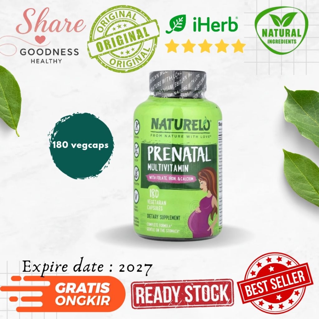 Jual Naturelo Prenatal Multivitamin | Shopee Indonesia