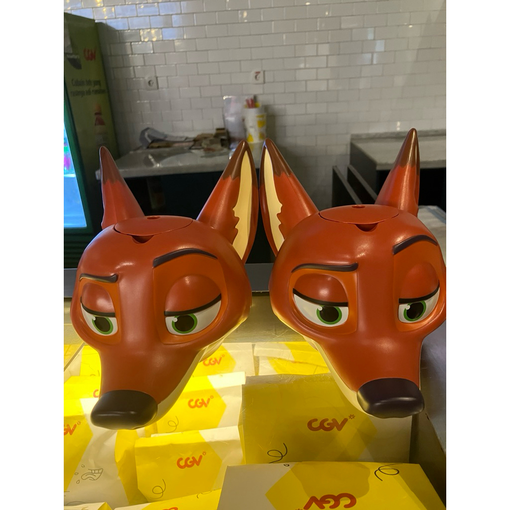 Jual Merchandise Tumbler CGV Zootopia 2 / Nick Character Cup | Shopee ...
