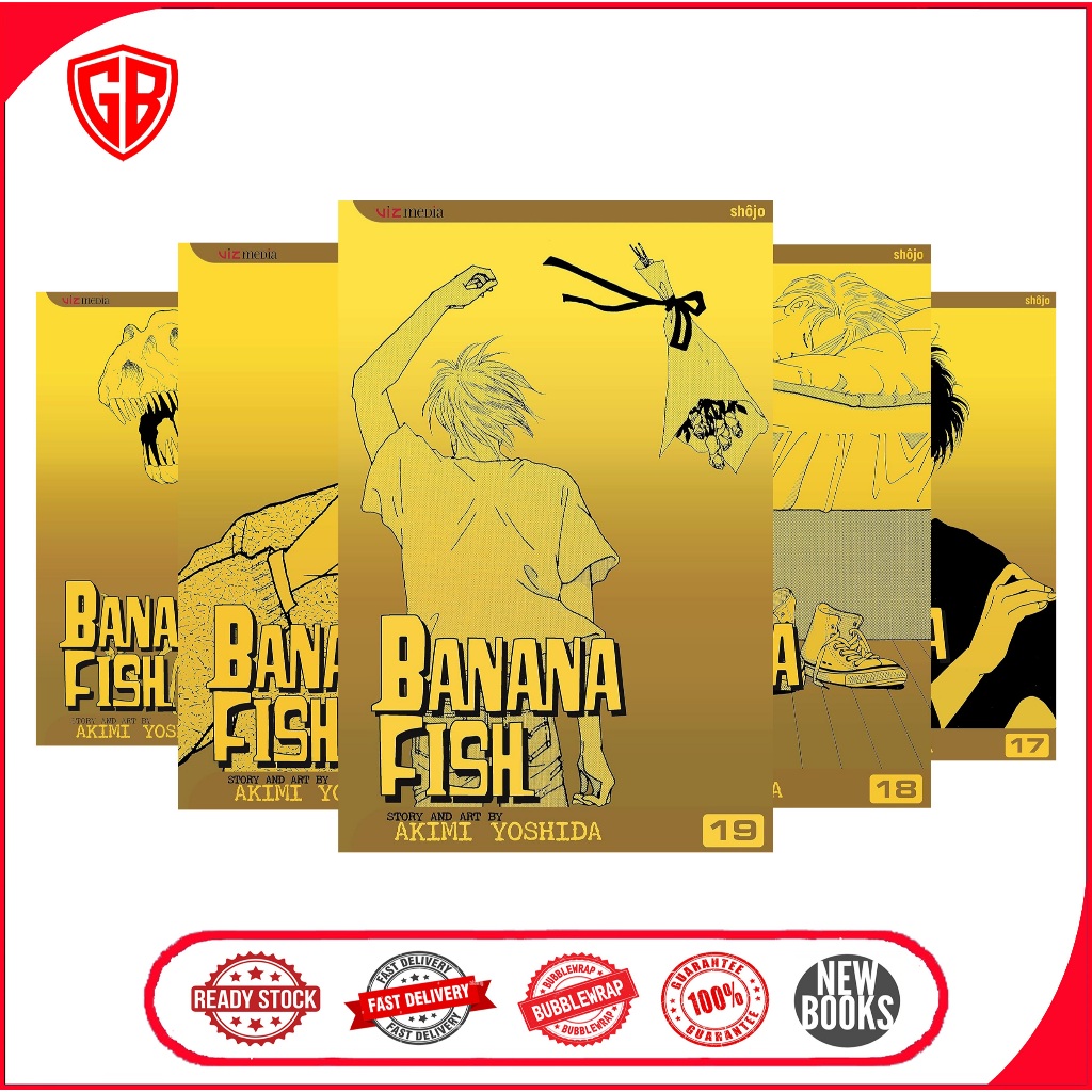 Jual Banana Fish Manga complete, Vol. 1-19 (English) | Shopee Indonesia
