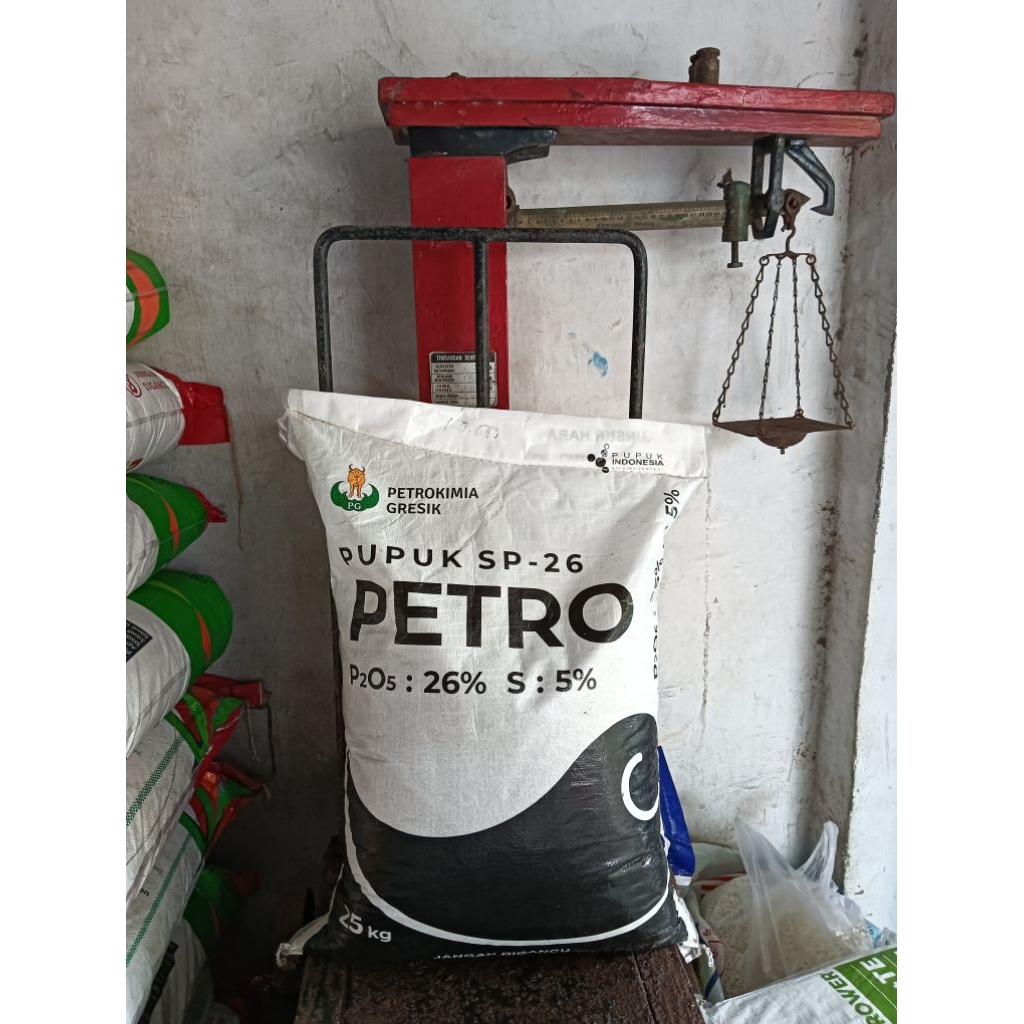 Jual SP 26 Petro pupuk phospat dan fospor kemasan 25 kg | Shopee Indonesia
