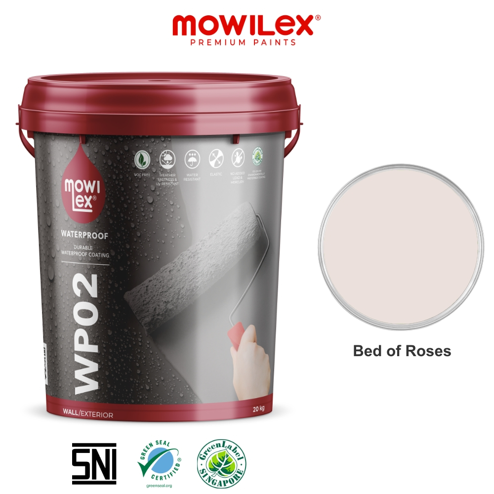 Jual MOWILEX WATERPROOF WP02 BED OF ROSES - 20 KG | Shopee Indonesia