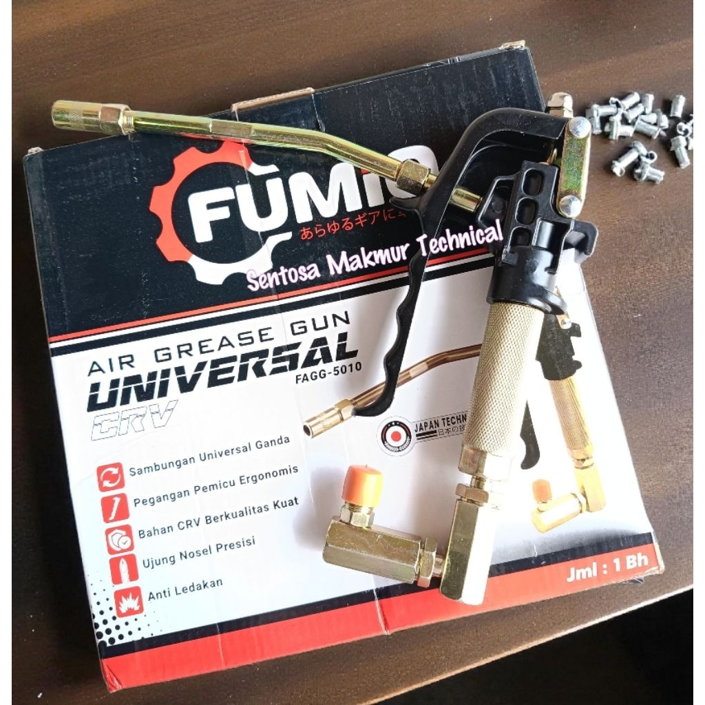 Jual FUMIO Gun Air Grease Pump Pispot Pompa Gemuk Tabung Drum Angin ...