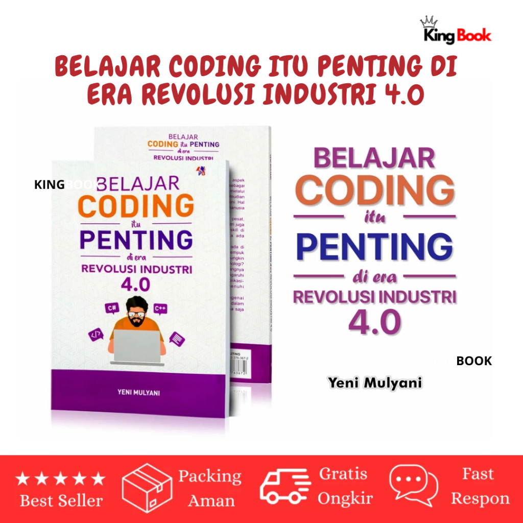 Jual Buku Coding Alqoritma Dan Pemrograman : Belajar Coding Itu Penting ...