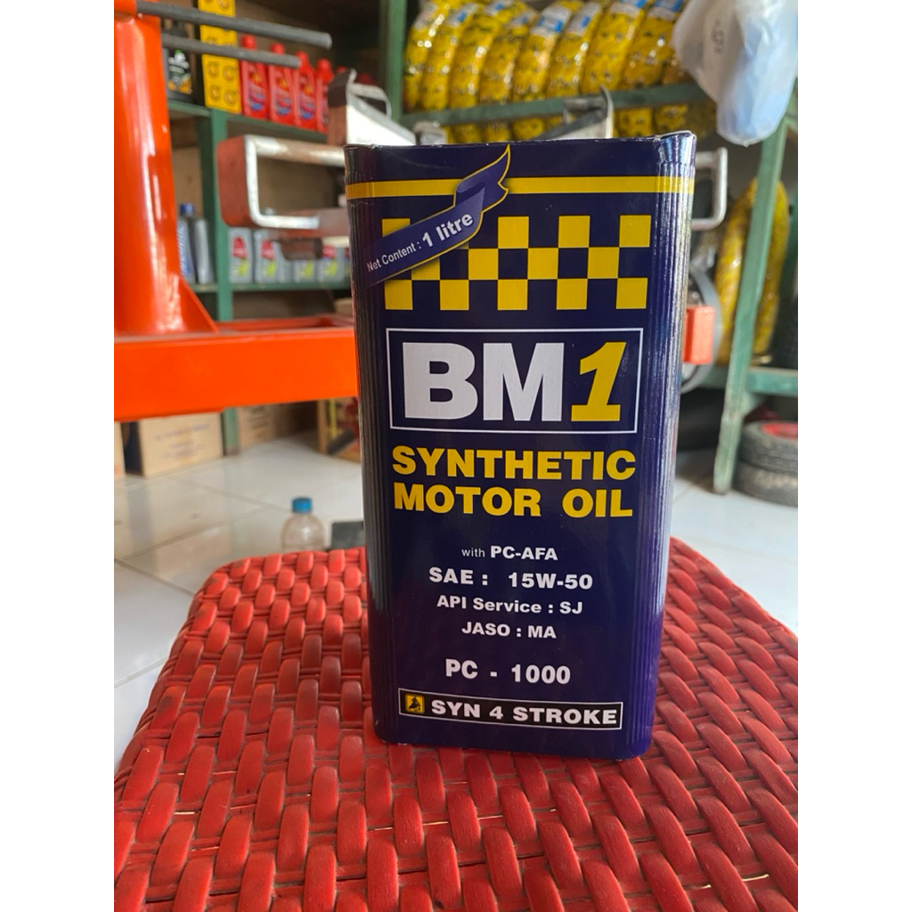 Jual OLI BM ONE/ OLI BM 1 SYN 4 STROKE | Shopee Indonesia