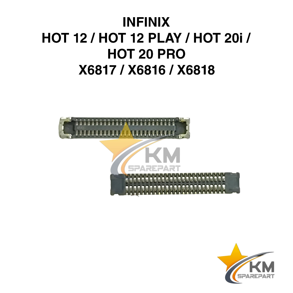Jual Konektor Lcd Infinix Hot 12 12 Play 12i 20 Pro X6817 X6816 X6818 ...