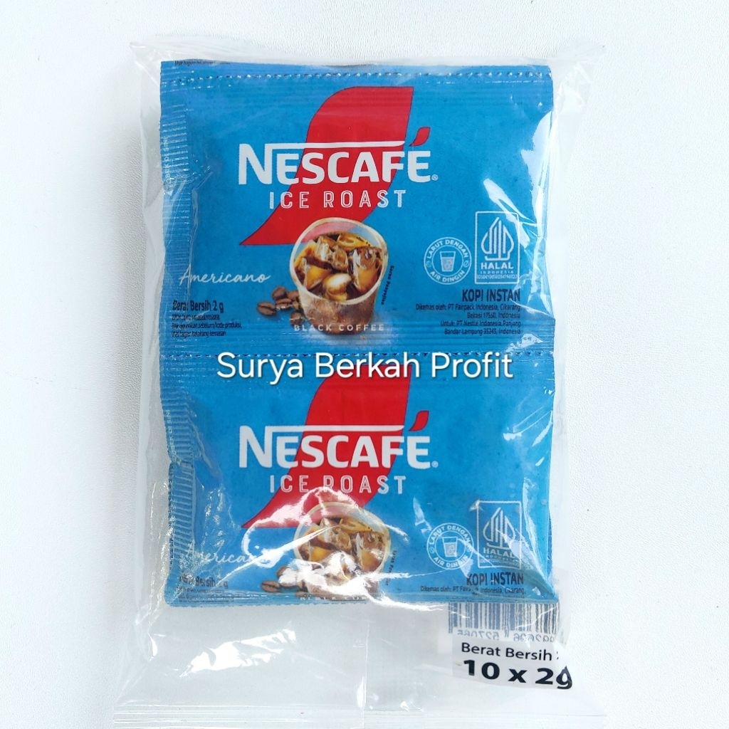 Jual Nescafe Ice Roast 1 Renceng (10 pcs x 2 gram) | Shopee Indonesia
