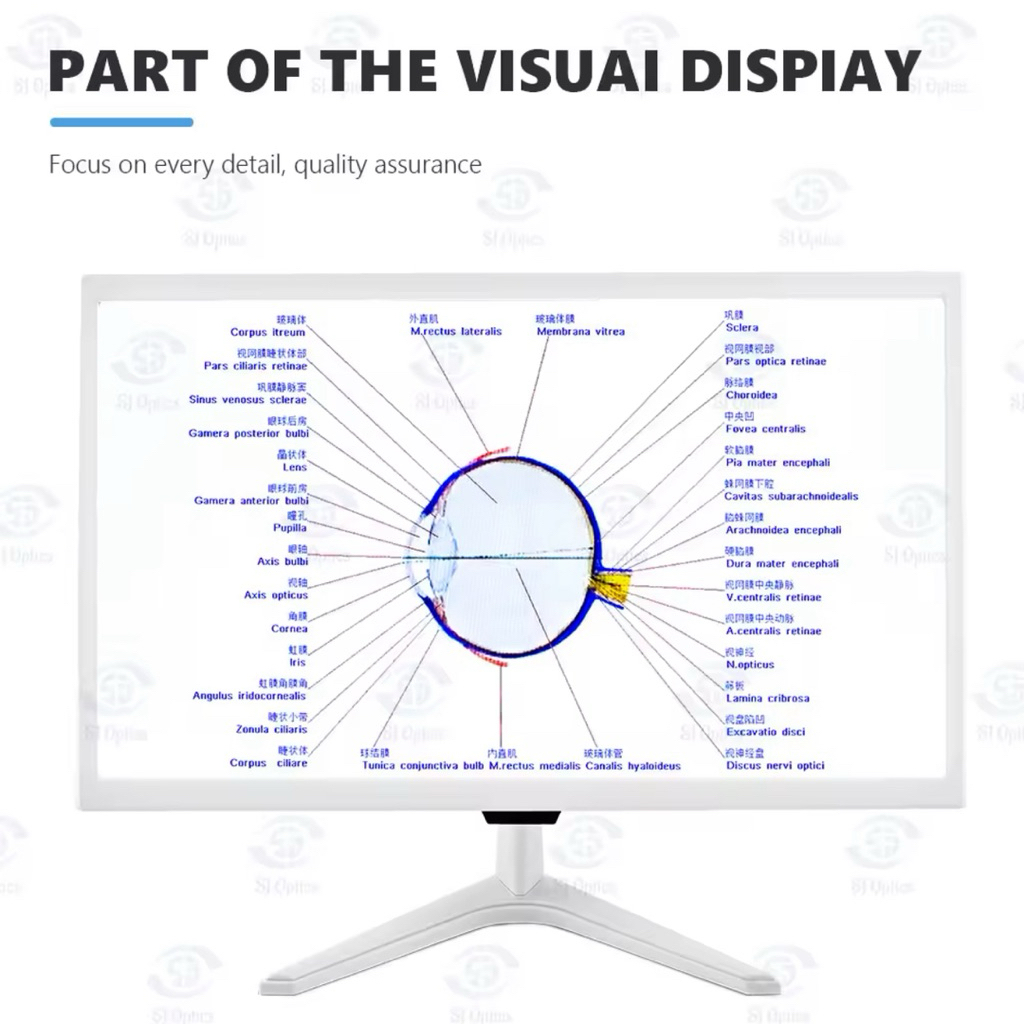 Jual LCD Visual Acuity Chart K185 Vision Screener Optometri Digital 18. ...