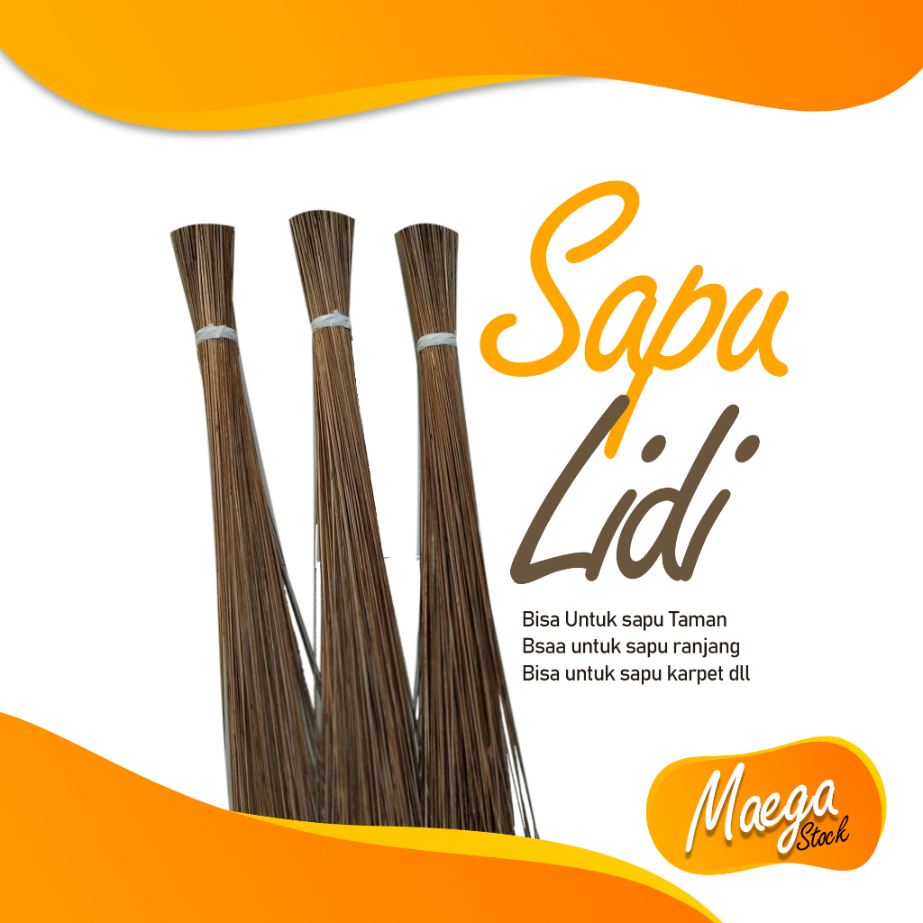 Jual Sapu Lidi Daun Kelapa Panjang 65cm Murah Makassar | Shopee Indonesia